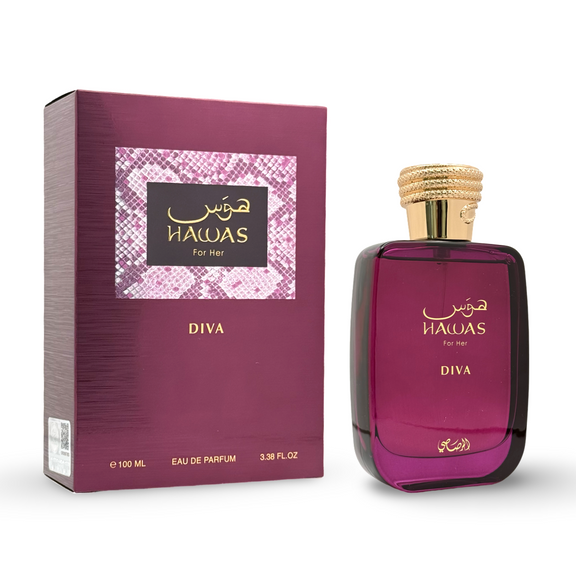 Rasasi Hawas Diva For Her Eau De Parfum For Women - Oriental Floral Pe ...