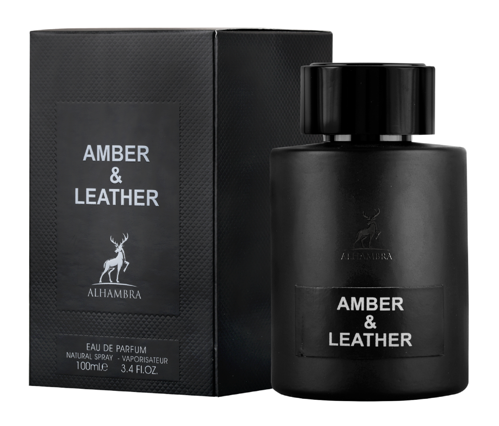 Maison AlHambra Amber & Leather - Perfume For Men - EDP 100ml – DubaiOudh